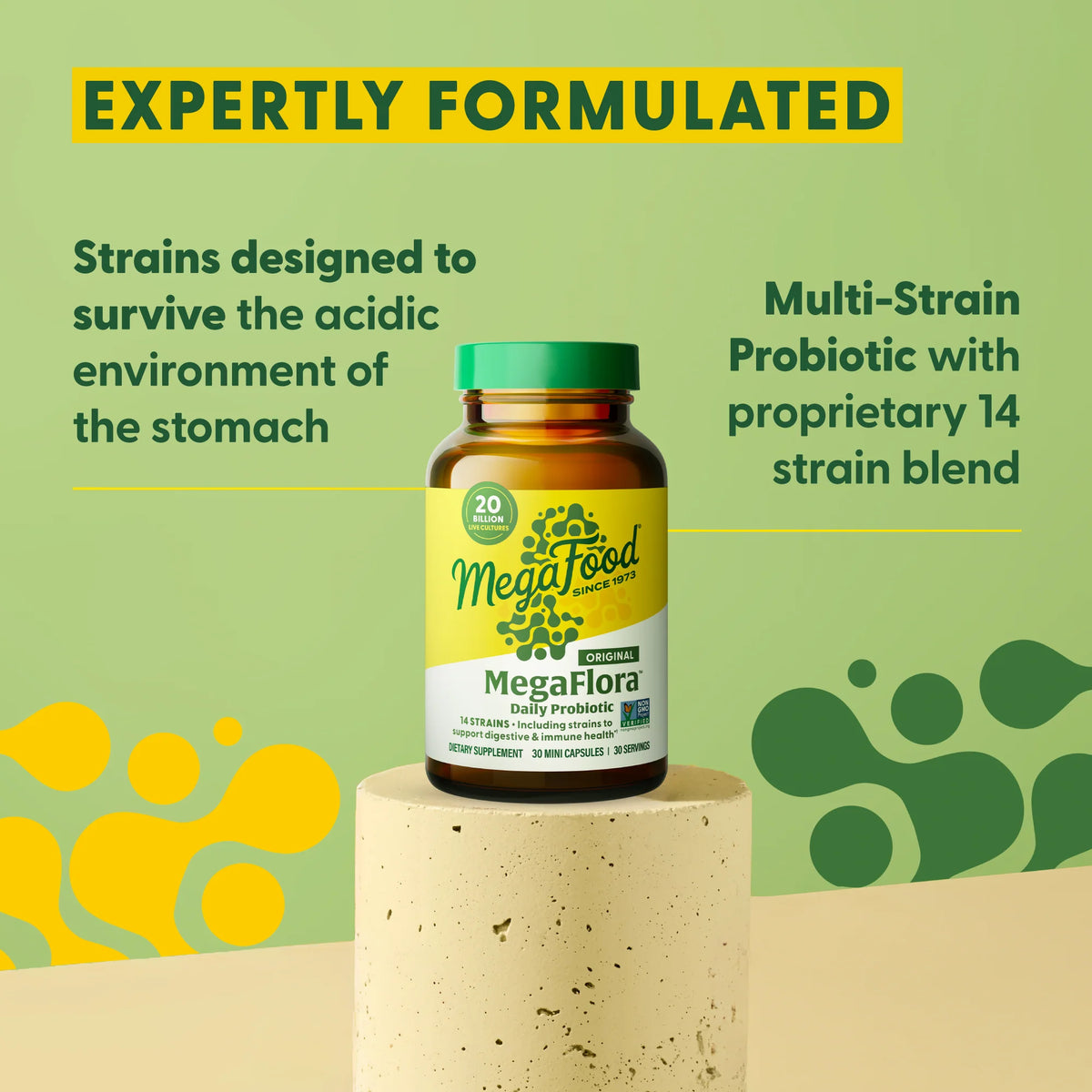 MegaFood MegaFlora Probiotic 60ct – Something Better Natural Foods