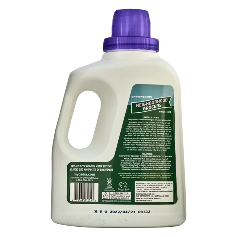 Cadia Everyday Fabric Softener Lavender 50oz – Something Better Natural ...