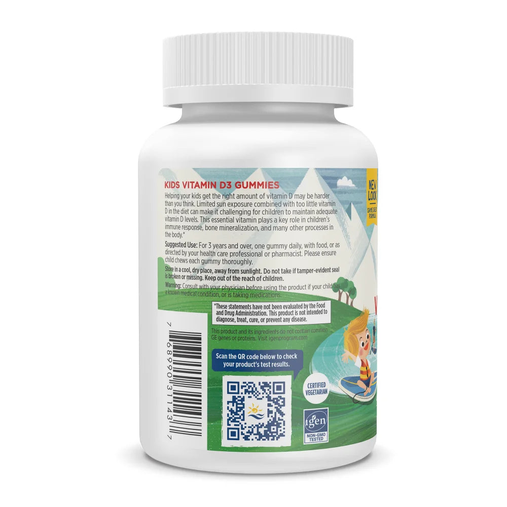 Nordic Naturals Vitamin D3 Kid's Gummies 60ct – Something Better ...