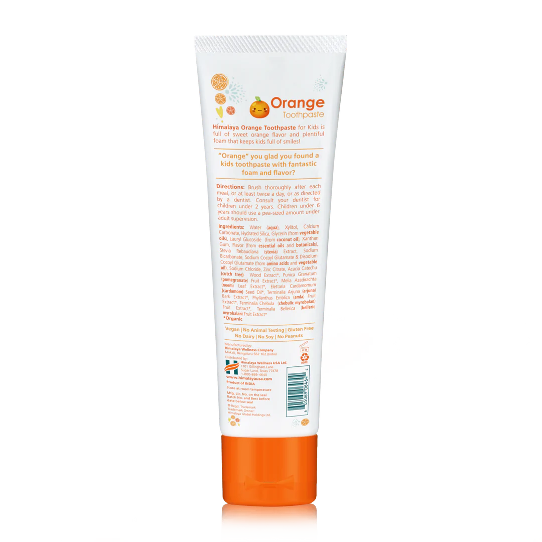 Himalaya Kids Toothpaste Orange 4oz – Something Better Natural Foods