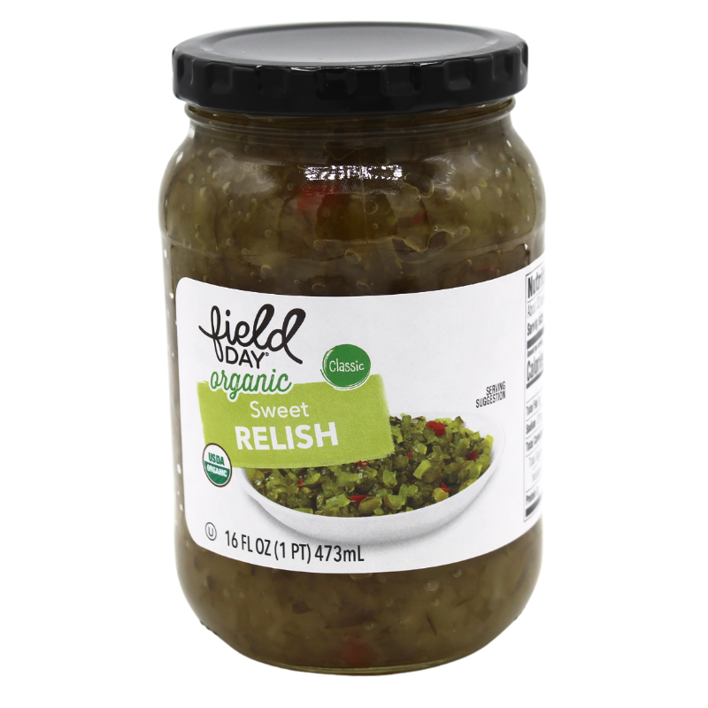 Field Day Sweet Relish Organic 16oz – Something Better Natural Foods