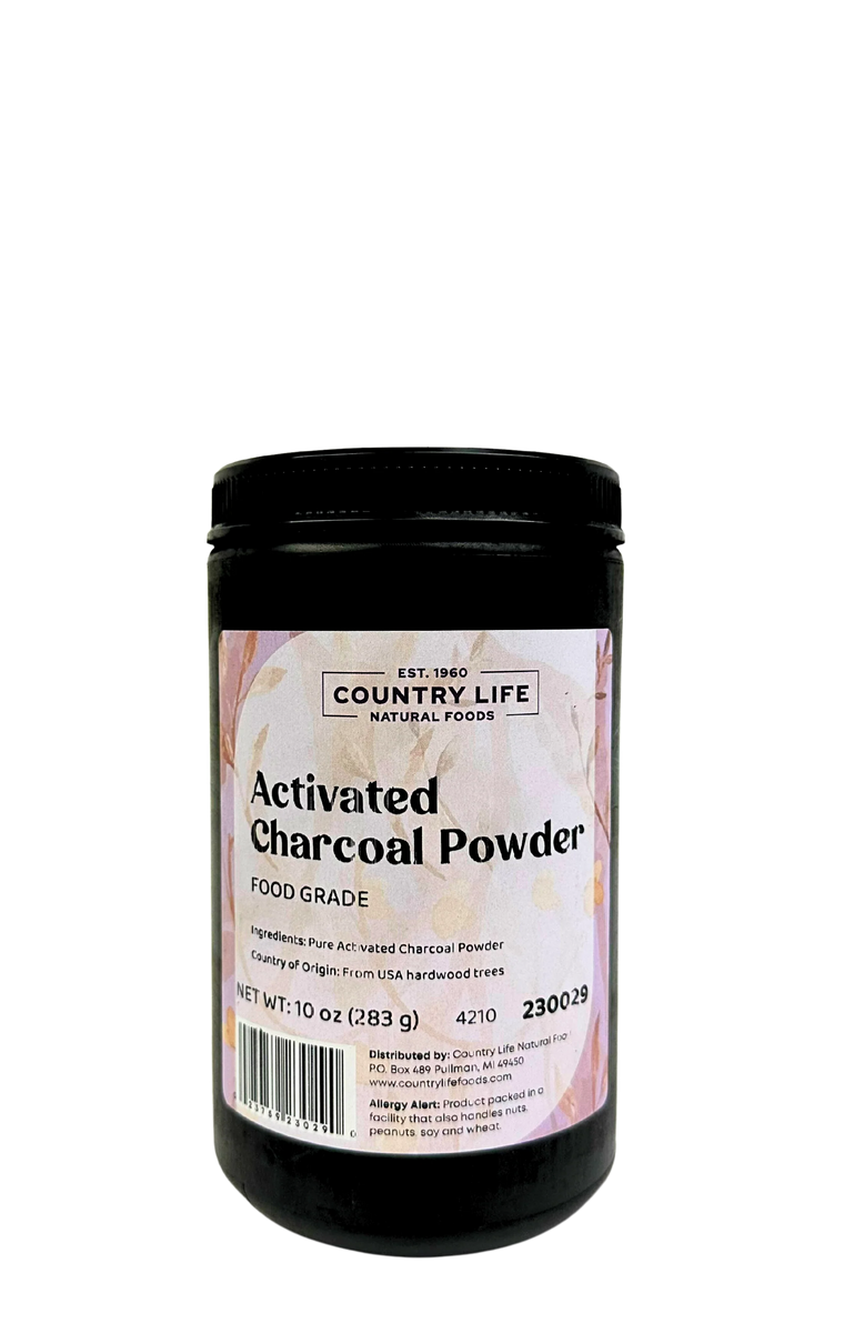 Country Life Activated Charcoal Powder Hardwood 10oz – Something Better ...