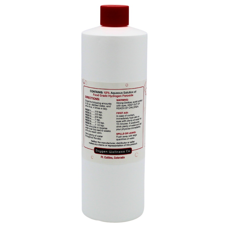 Oxygen-Wellness Food Grade Hydrogen Peroxide 12% 16oz – Something ...