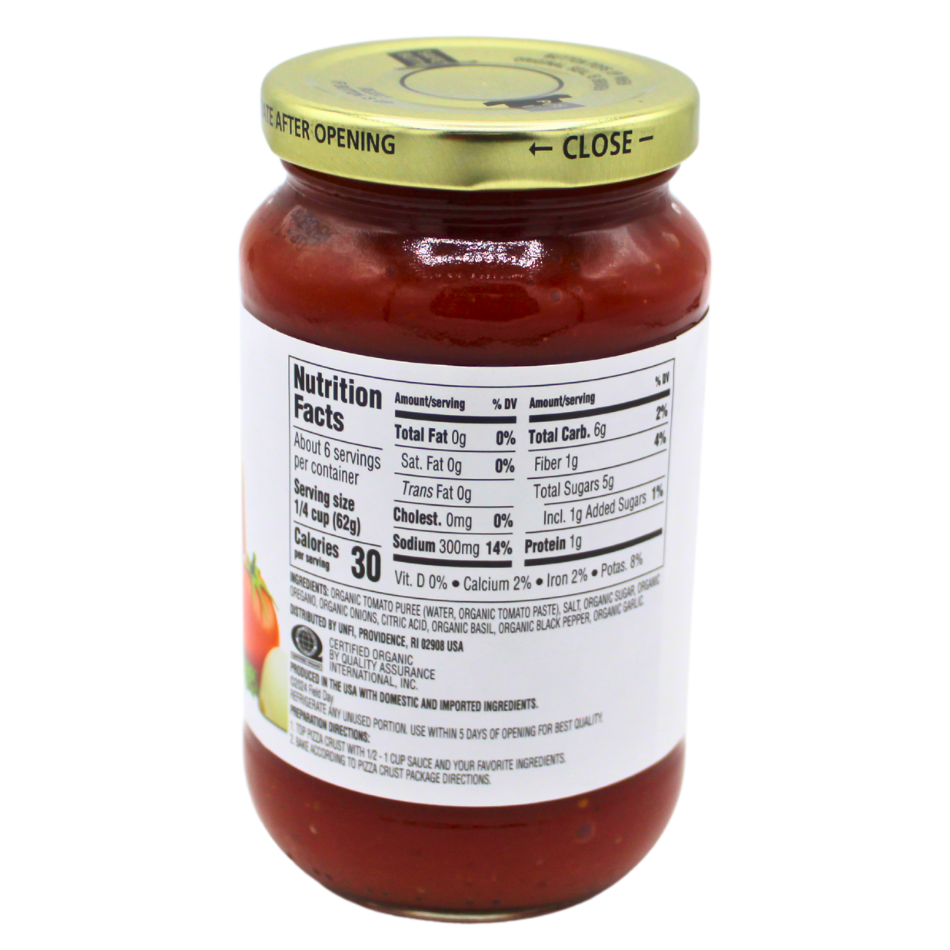 Field Day Organic Pizza Sauce 14oz – Something Better Natural Foods