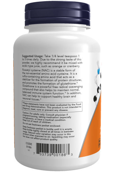 Now NAC Pure Powder 4oz – Something Better Natural Foods
