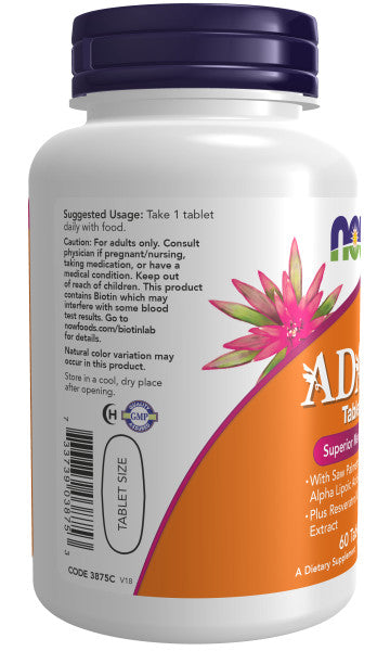 Now Multi-Vitamins Adam™ Tablets 60ct – Something Better Natural Foods