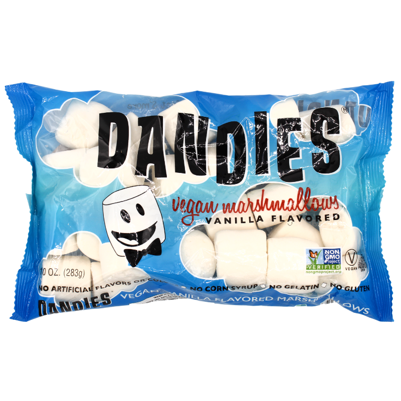 Dandies Vegan Marshmallows Vanilla Flavored 10oz *Close Dated* Septemb ...
