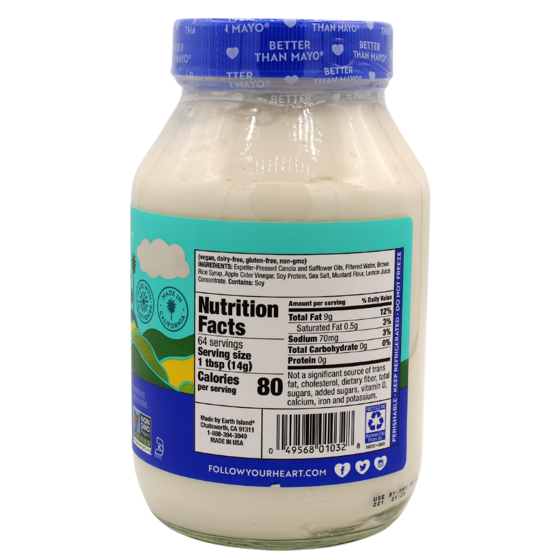 Follow Your Heart Vegenaise® Original 32oz – Something Better Natural Foods